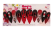 Horror Pennywise Black Red Press-on Nails - Jingle Nail
