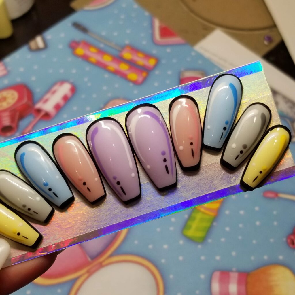 Pop Art Comic Nails - Jingle Nail
