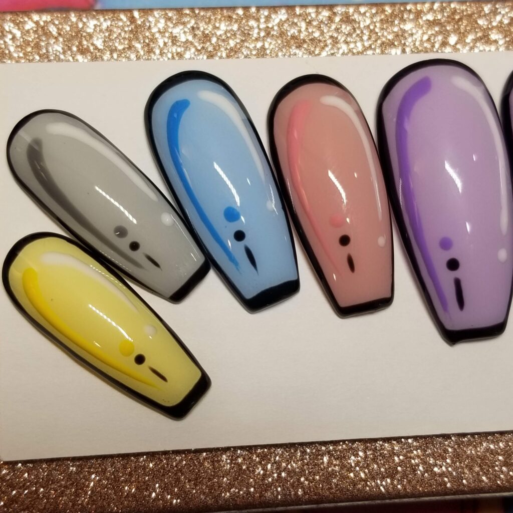 Pop Art Comic Nails - Jingle Nail